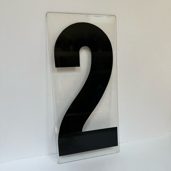Accents | Vintage Plexiglass Gas Station Number 2 | Poshmark